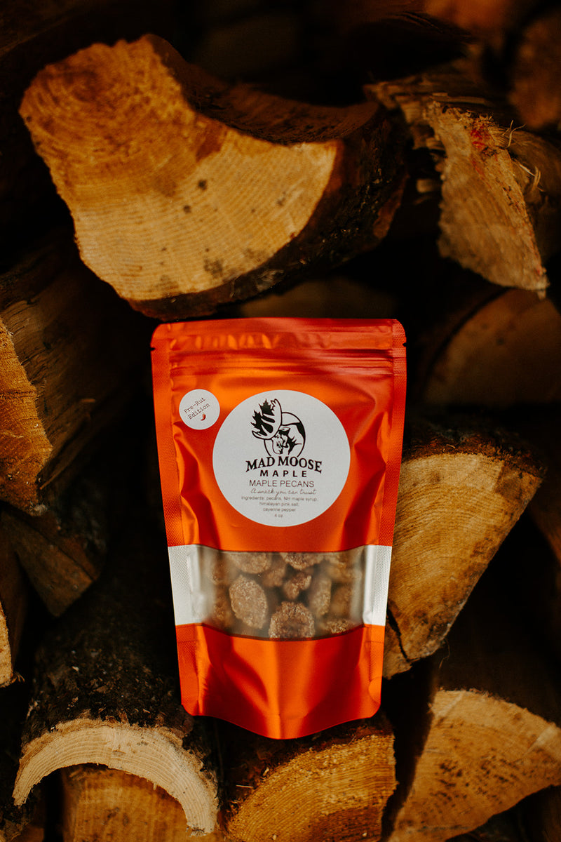 Rut Edition (Cayenne) Maple Pecans – Mad Moose Maple